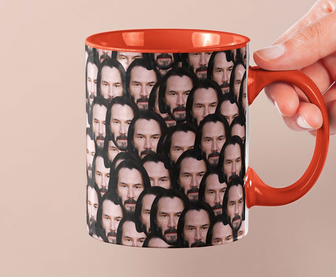 Keanu Reeves Mug | Celebrity Coffee Mug Gift Idea | Mug for Speed Movie ...