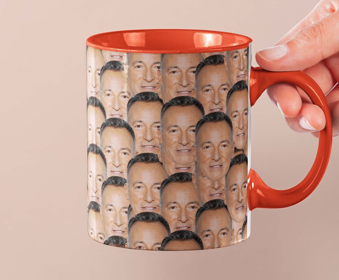 Bruce Springsteen Mug | Celebrity Coffee Mug Gift Idea | Mug for ...