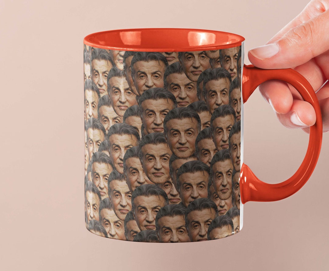 Sylvester Stallone Mug | Celebrity Coffee Mug Gift Idea | Mug for Rocky ...