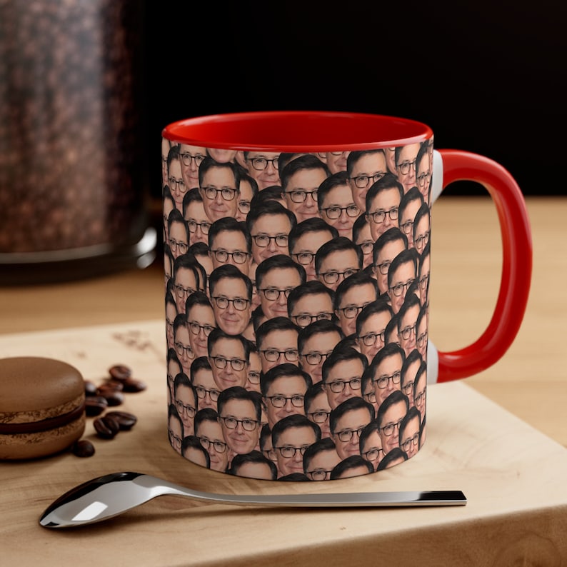 Stephen Colbert Mug | Celebrity Coffee Mug Gift Idea | Mug for Late ...