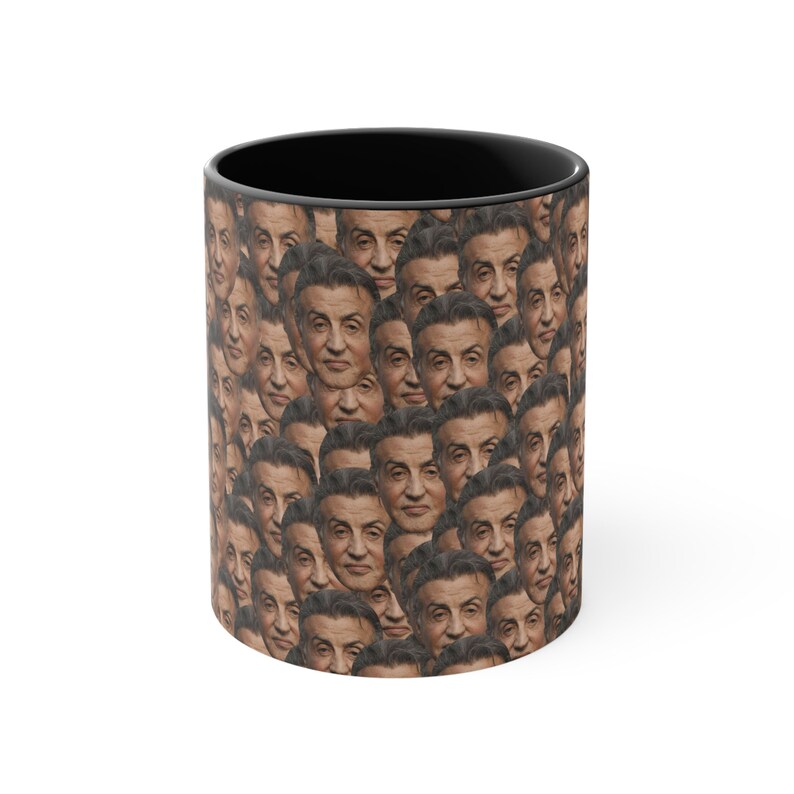 Sylvester Stallone Mug | Celebrity Coffee Mug Gift Idea | Mug for Rocky ...