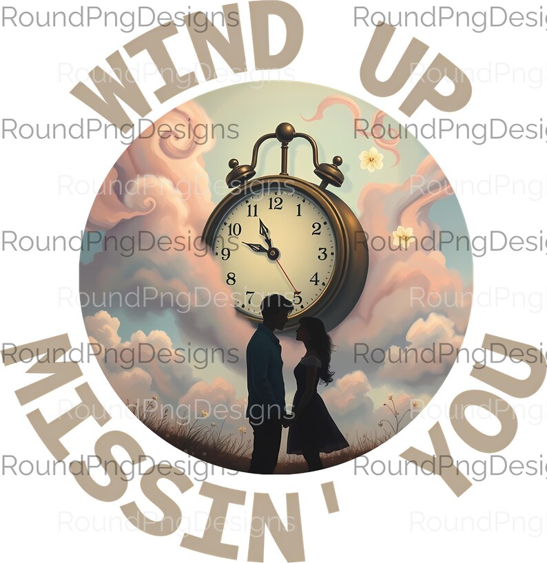 Dreamy Vintage Clock Scene Wind up Missin' You - A Surreal Romantic ...