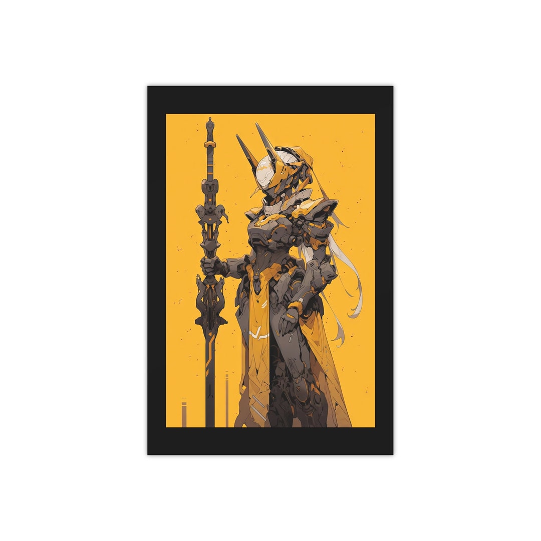 Yellow Guardian 001 Satin Poster 300gsm 20x30 - Etsy