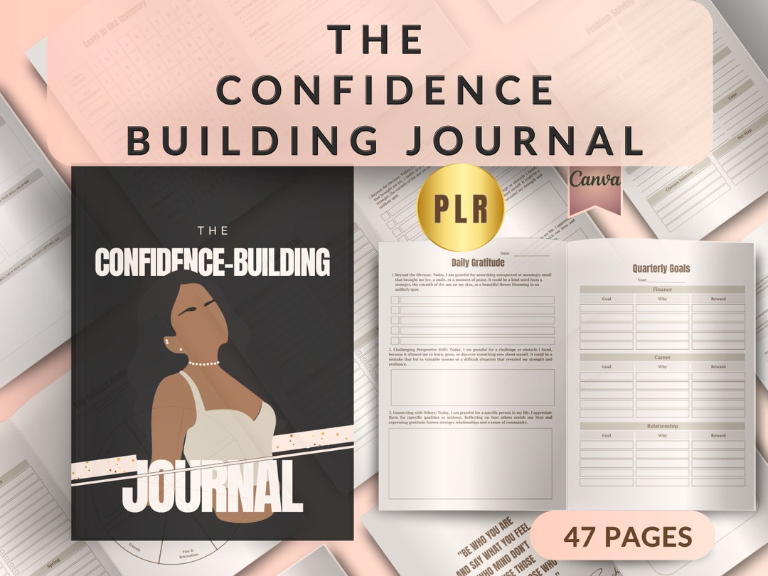 Build Your Confidence, With This Personal Growth Journal, Self Help ...
