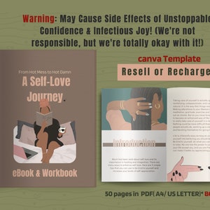 Discover Self Love: Interactive Ebook Workbook for Self Growth -PLR ...