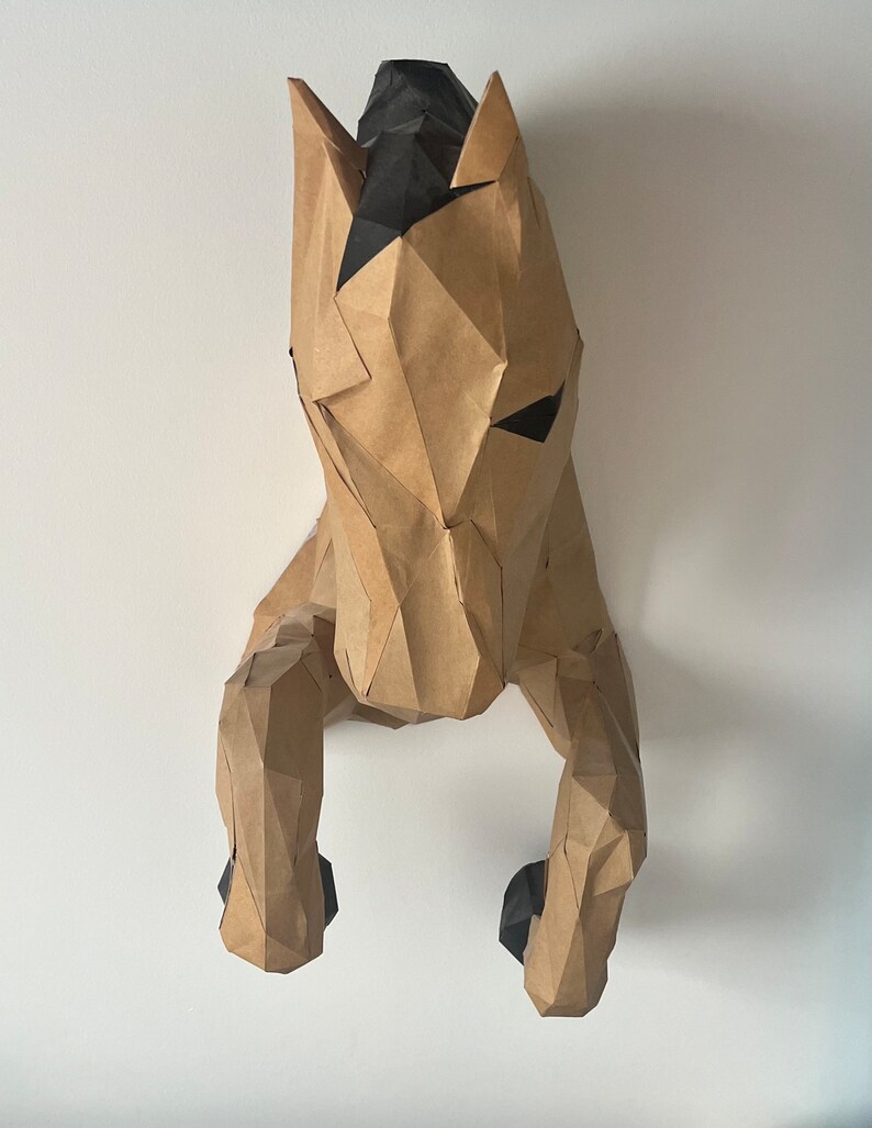 Papercraft Horse - Etsy