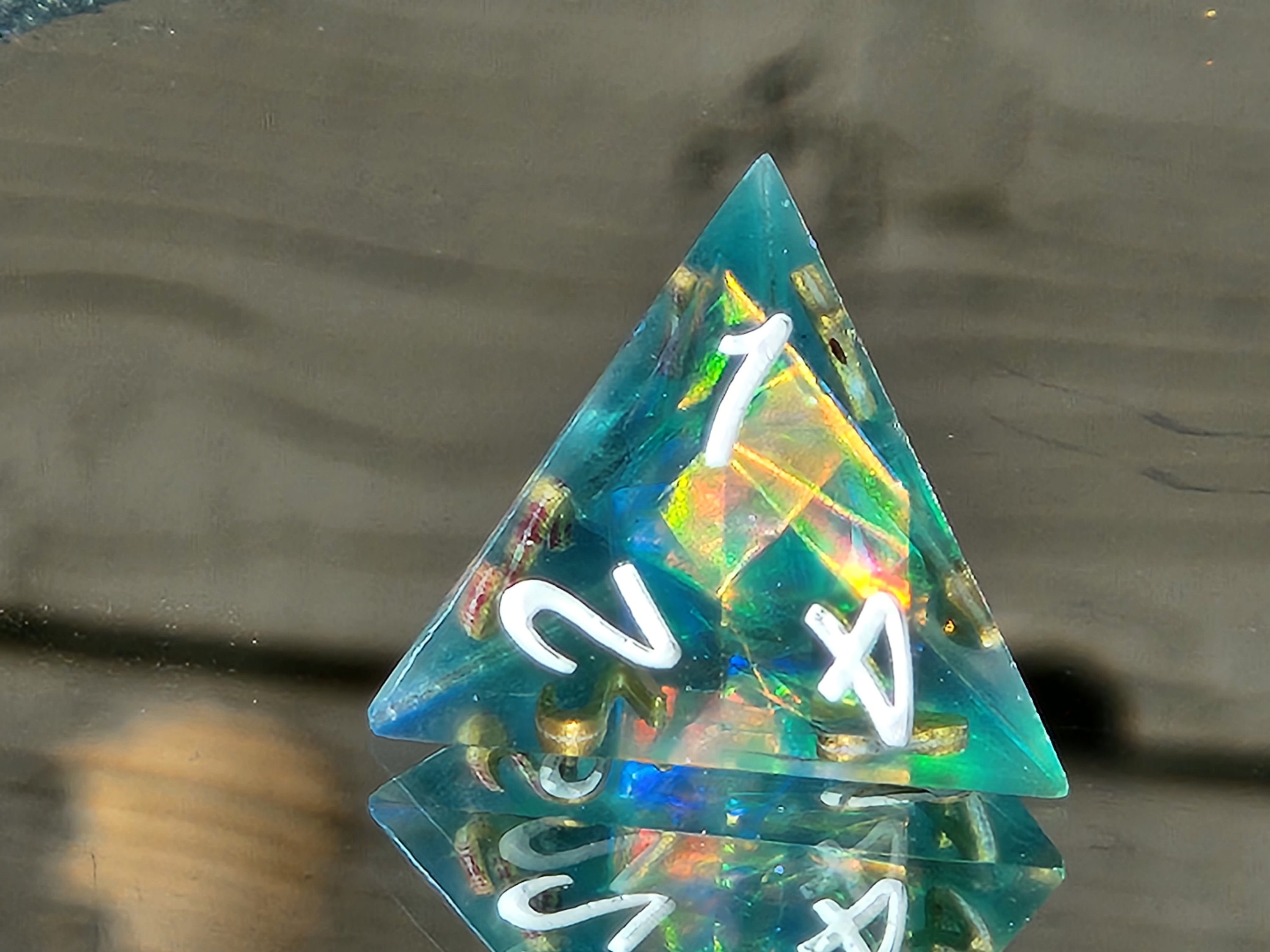 Icy Mirage RPG Dice Set - Etsy