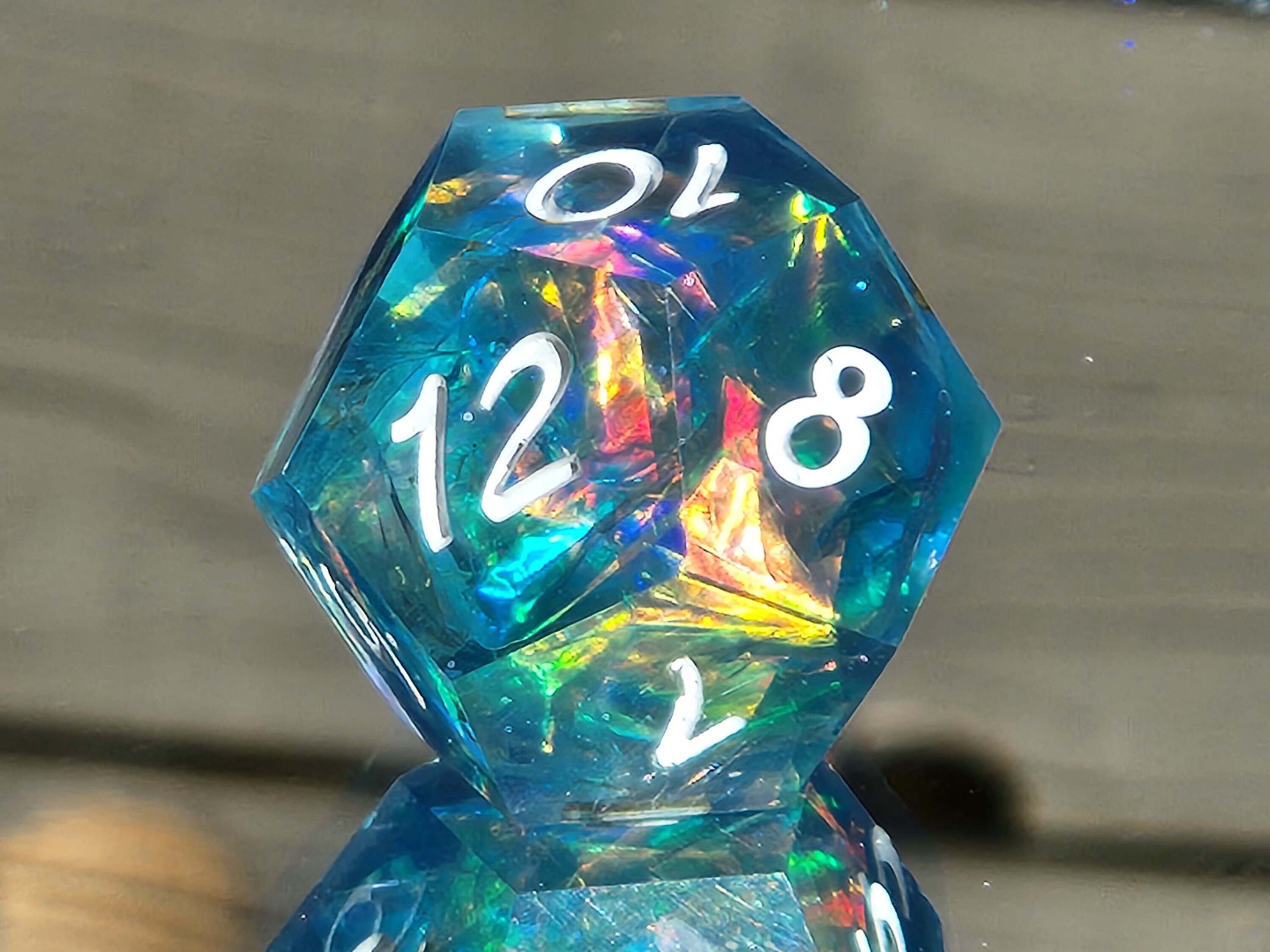 Icy Mirage RPG Dice Set - Etsy