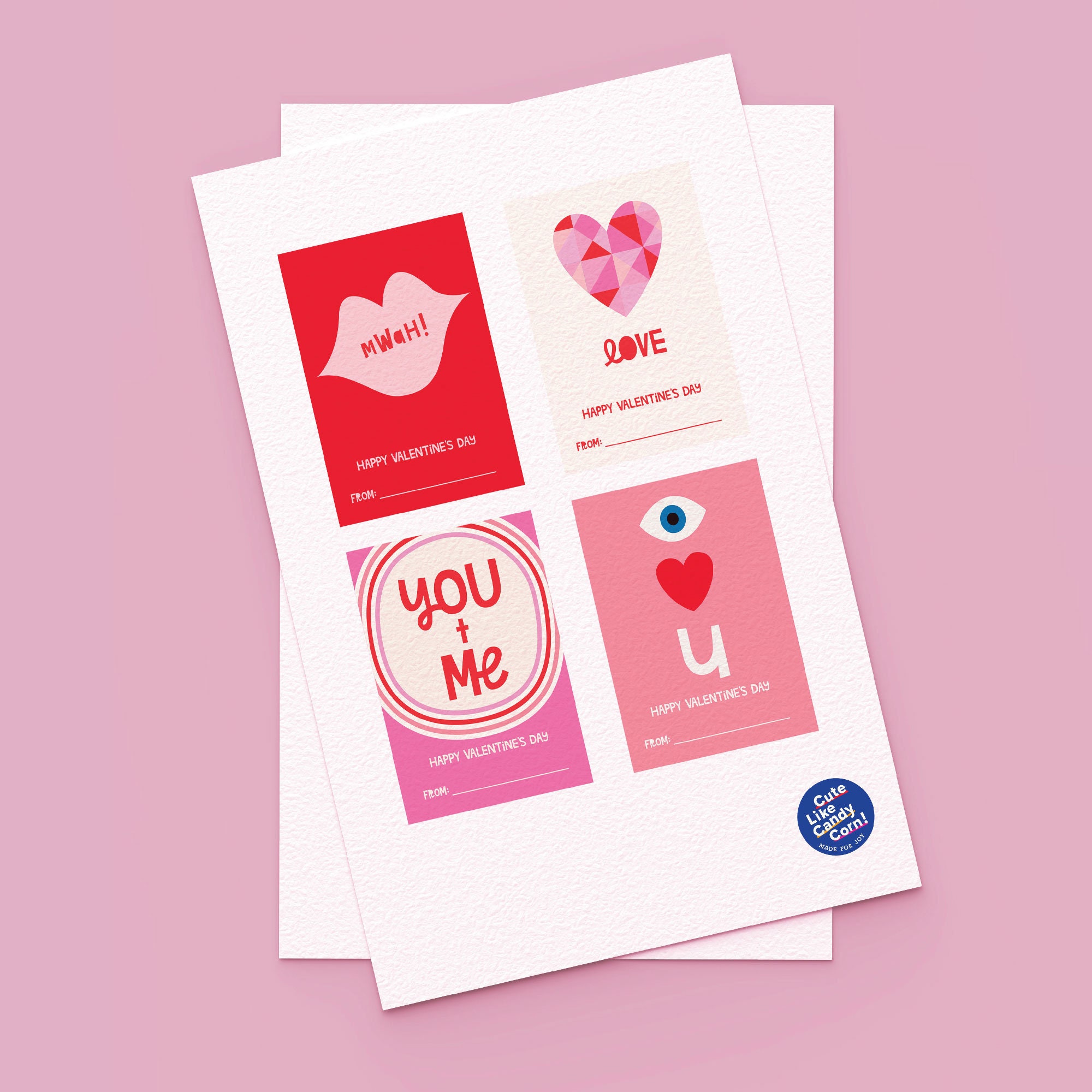 Printable Valentine's Day Cards | Love Signs | Classroom Valentine ...