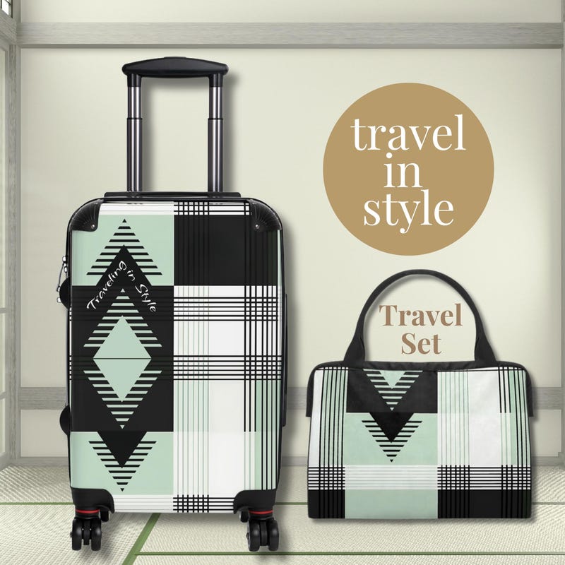Plaid Luggage - Etsy - Page 2