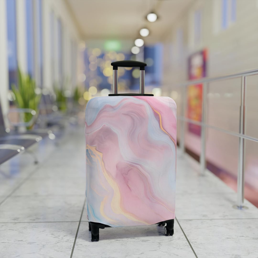 Pretty Rolling Luggage Cover Traveling Gifts Stylish Hardshell Suitcase ...