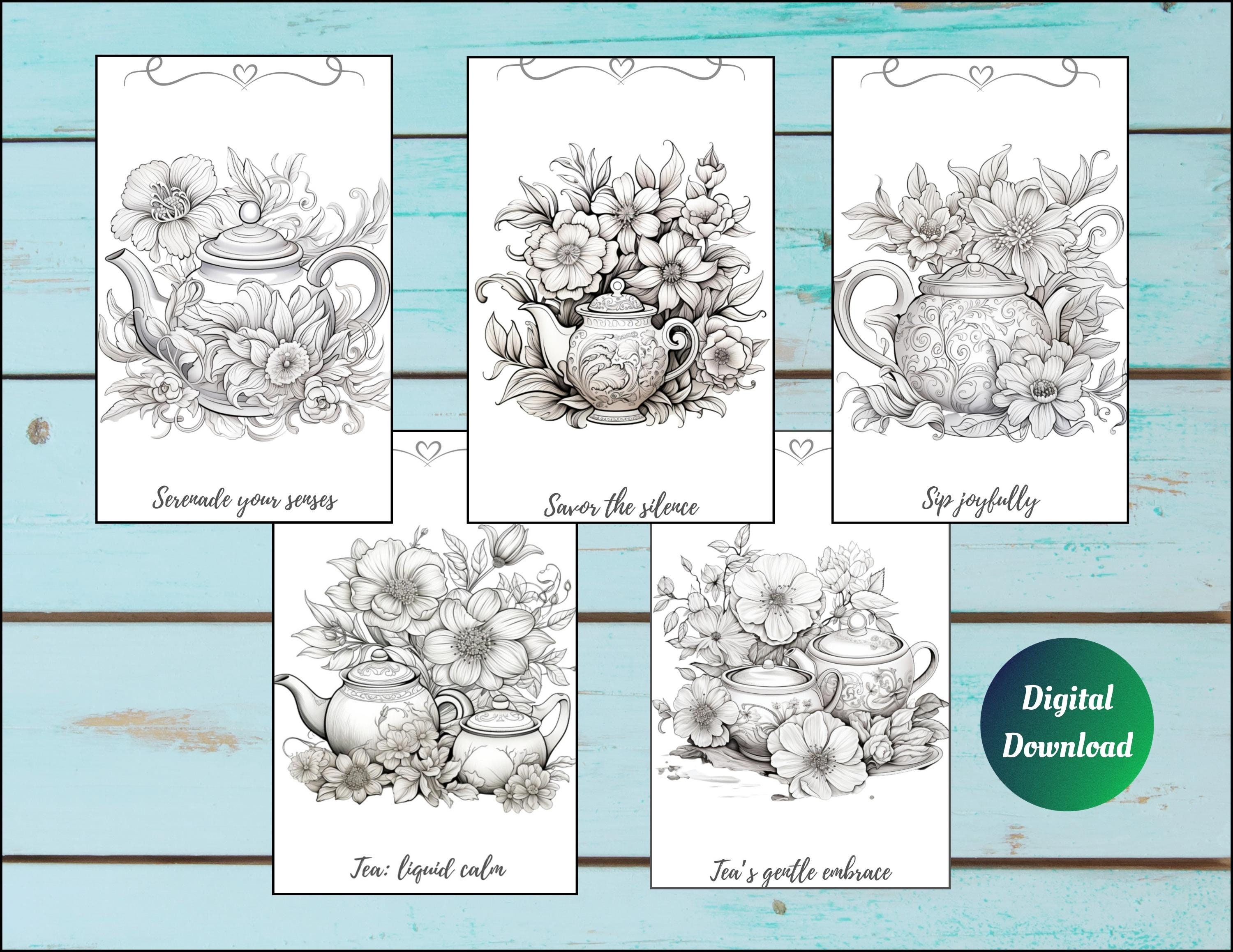 35 Mindfulness Coloring Pages for Adults, Printable Coloring Pages ...