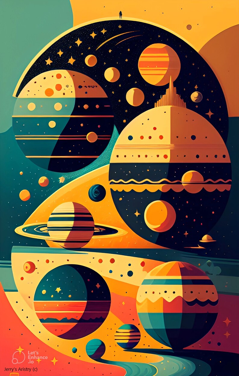 Solar System 3 Digital Download - Etsy