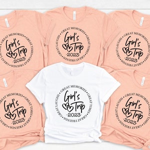 Girls Trip 2023 Shirt, Girls Weekend Trip, Girls Trip Cheaper Than ...