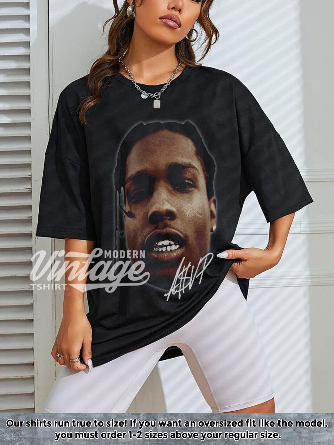 Asap Rocky Shirt Big Head Classic 90s Graphic Tee Unisex - Etsy