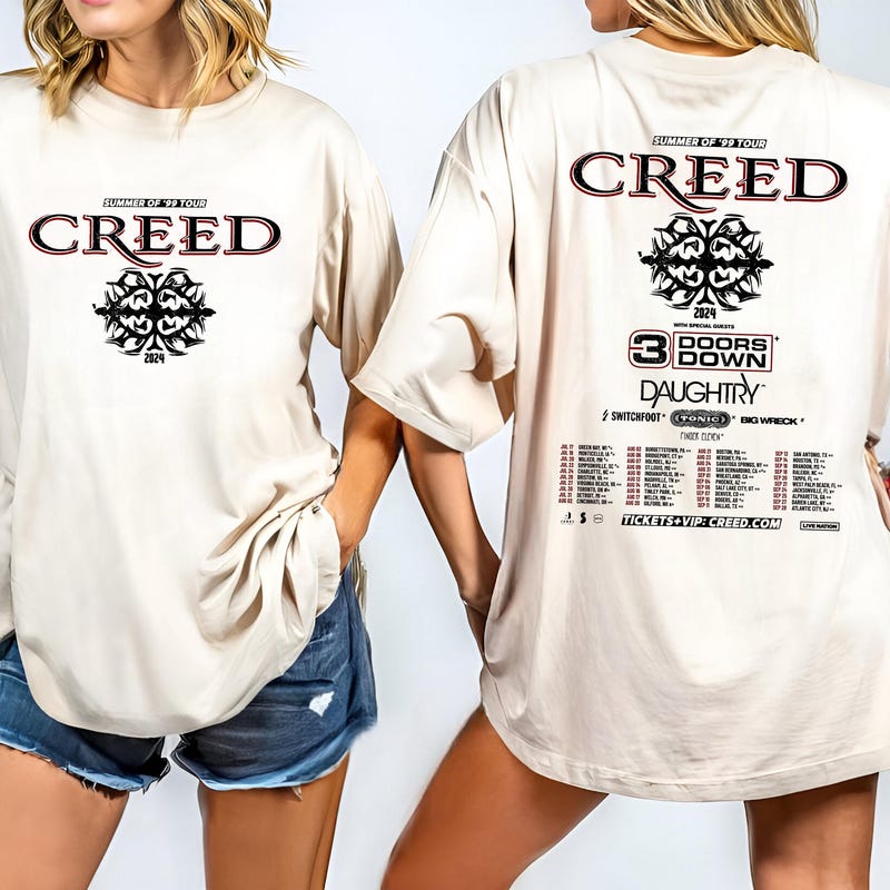 Creed 2025 merch - Etsy.de