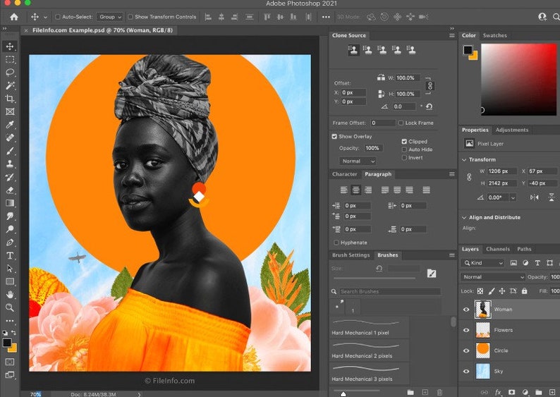 Adobe Photoshop Editable PSD Templates for Graphic Designers – Instant ...
