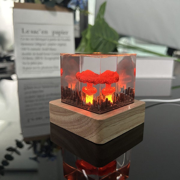 Resin Lamp - Etsy UK