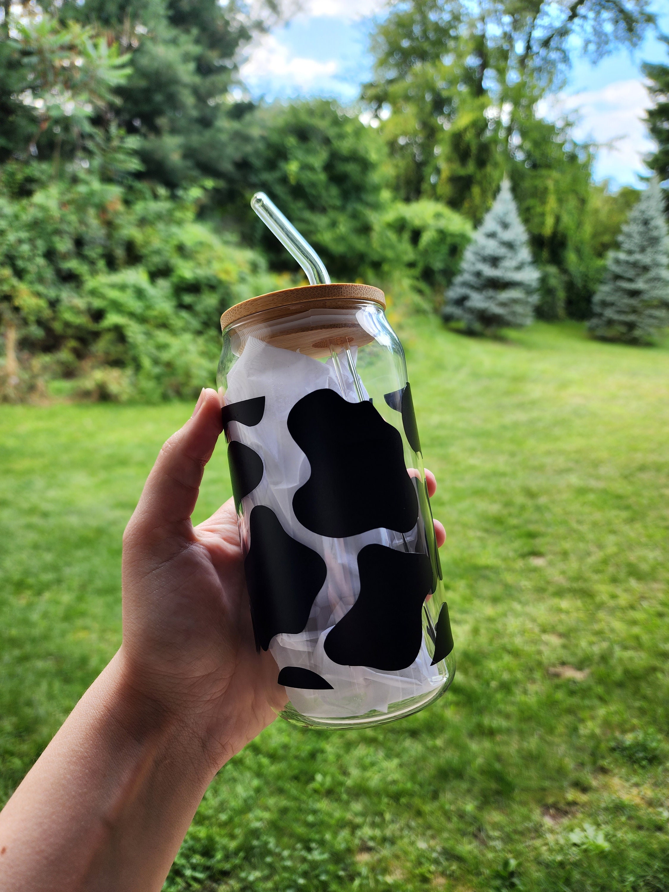 Cow Print Farm Life Farm Animals Cows Coffee Lover 20 Oz - Etsy