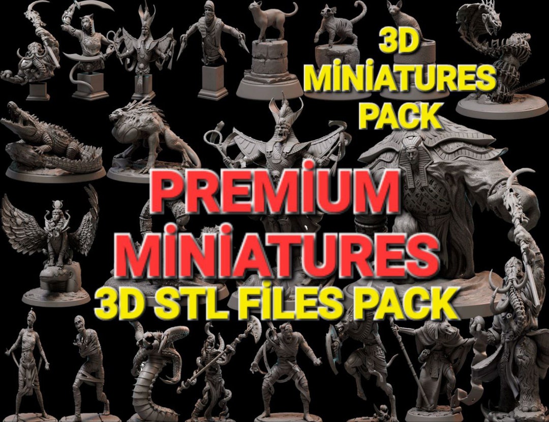 PREMİUM MİNİATURES, Tabletop Miniatures, RPG Miniatures, Dnd Miniatures ...