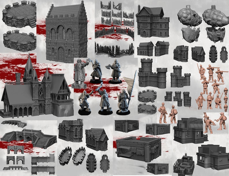 PREMİUM MİNİATURES Tabletop Miniatures RPG Miniatures Dnd - Etsy UK