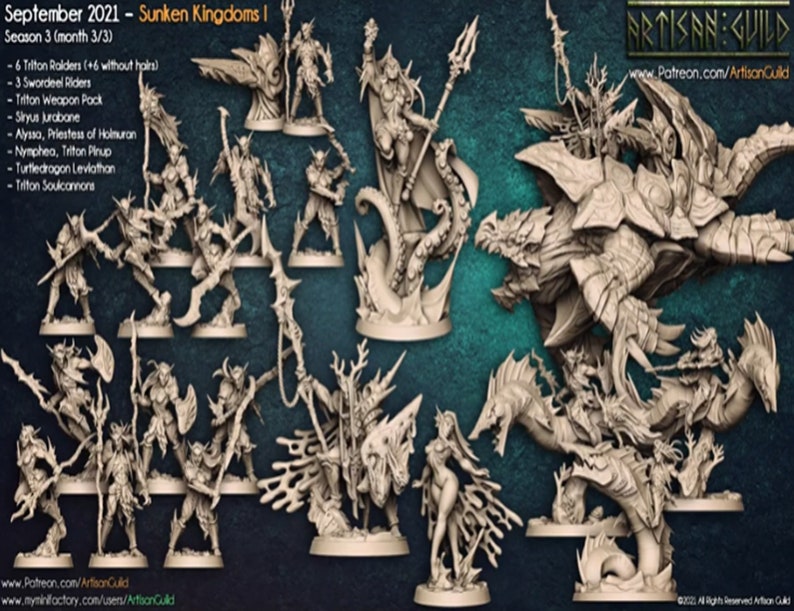 PREMİUM MİNİATURES, Tabletop Miniatures, RPG Miniatures, Dnd Miniatures ...