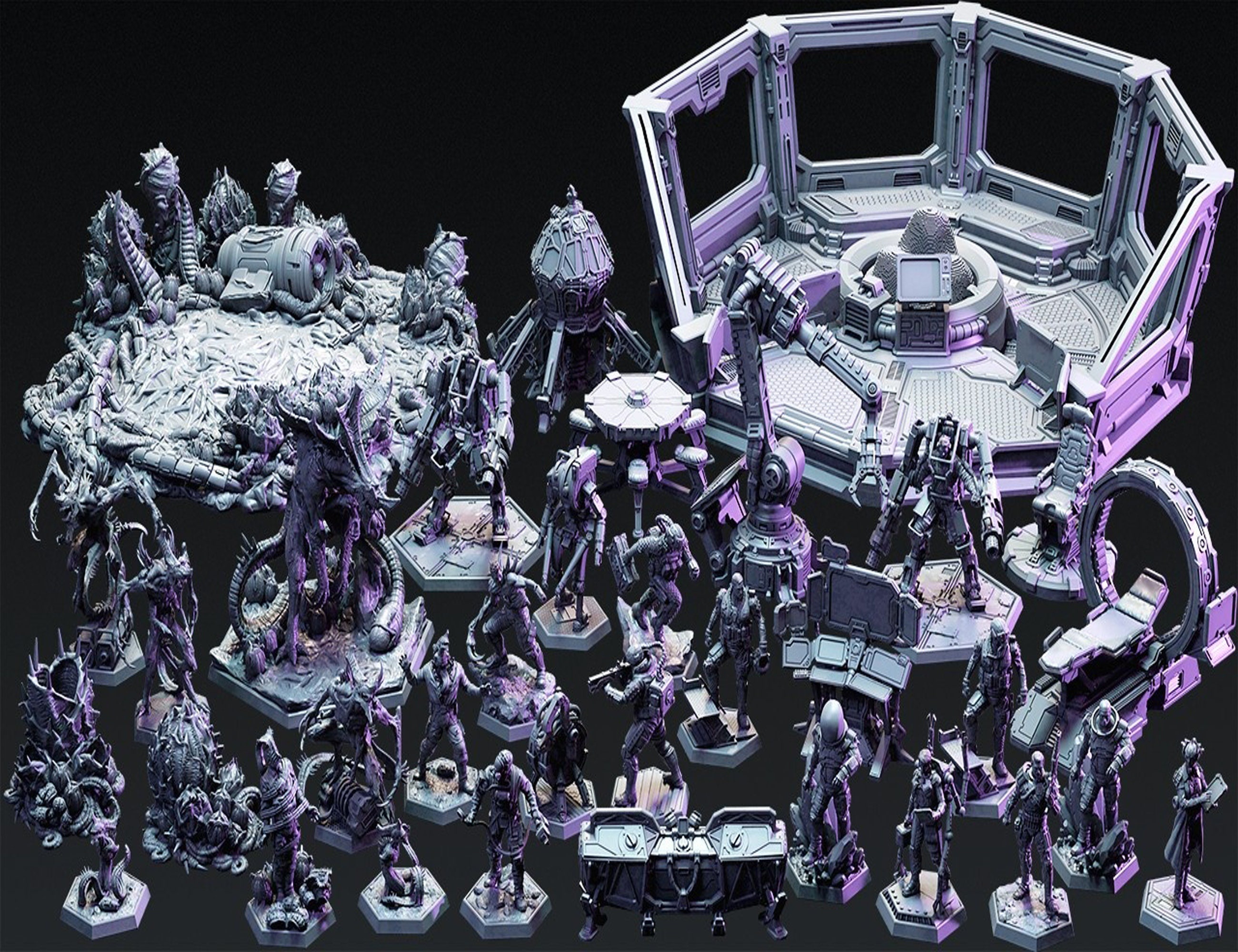 LOOT STUDiOS SCi_Fİ MeGA STL Bundle, Stl Pack, PREMiUM MiNiATURES ...