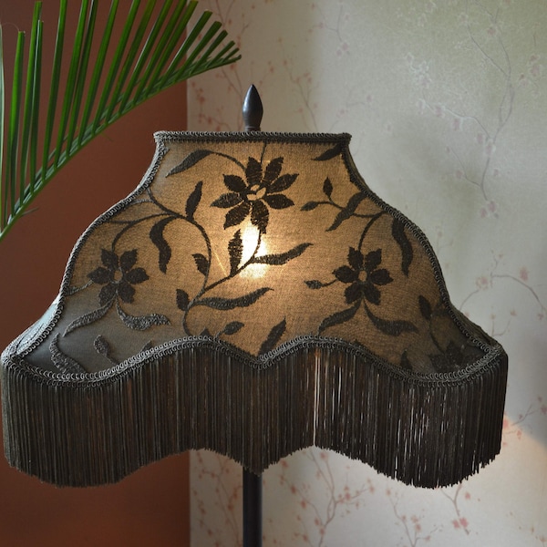 Embroidered Lampshade - Etsy