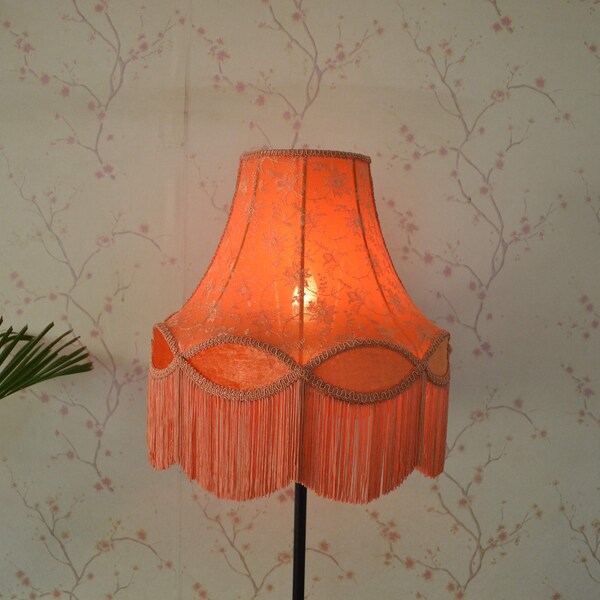 Orange Lamp Shade - Etsy UK