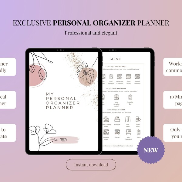 Personal Organizer - Etsy