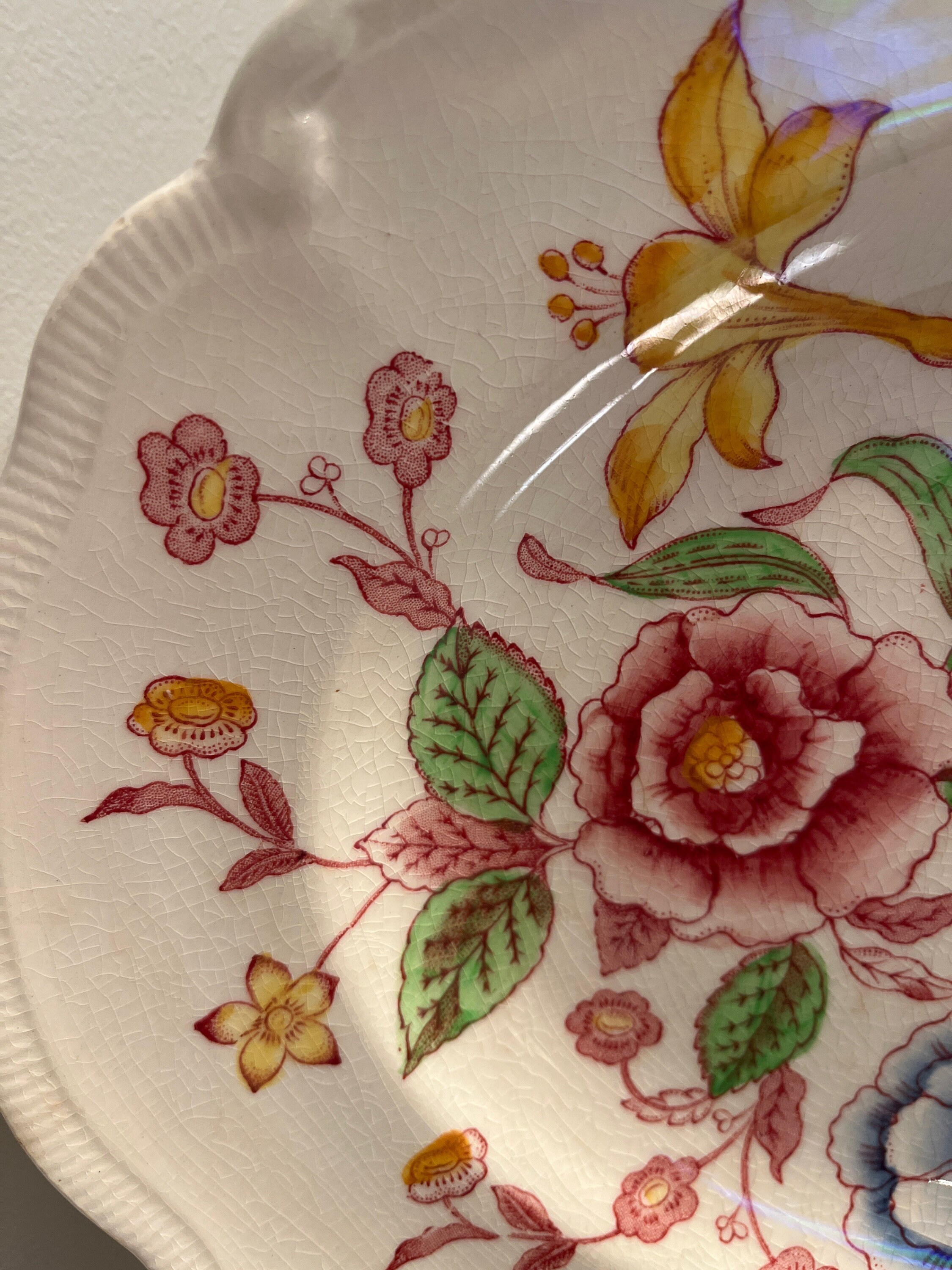 Johnson Brothers English Bouquet Pattern Oval Serving Platter. Measures ...