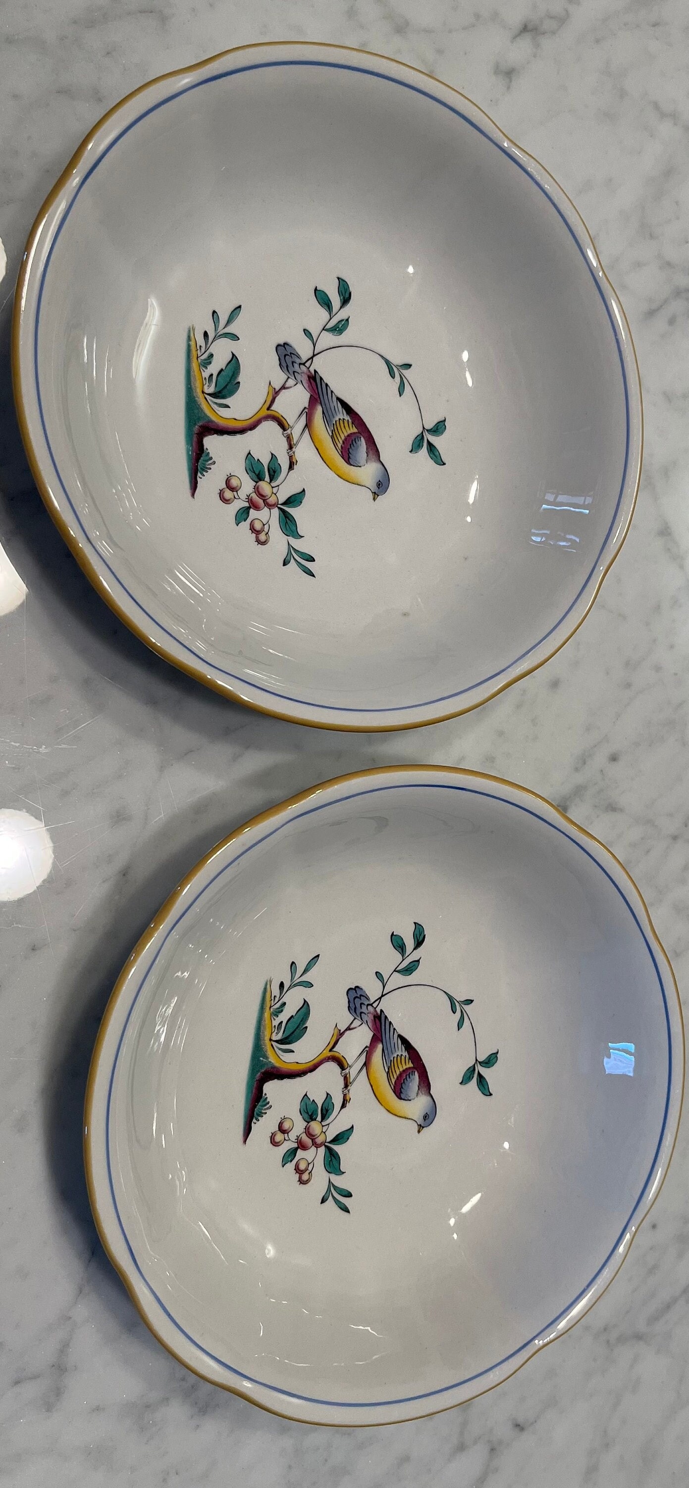 2 Queen's Bird by Spode 6 1/4 Cereal Bowls - Etsy