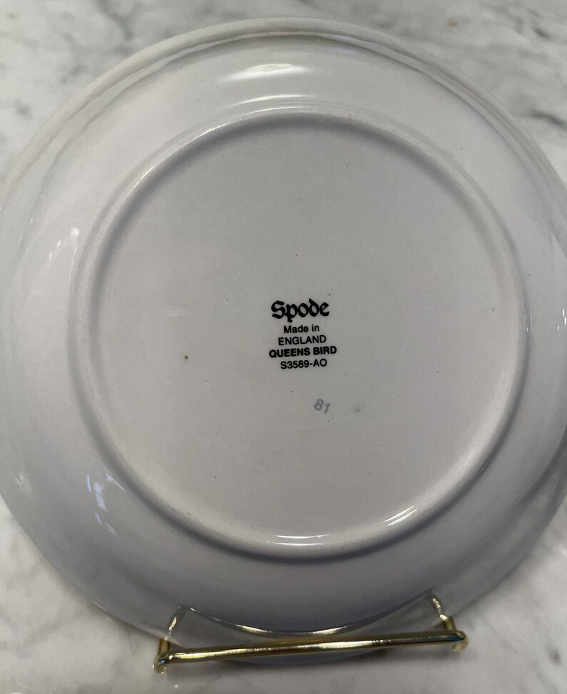 2 Queen's Bird by Spode 6 1/4" Cereal Bowls - Etsy