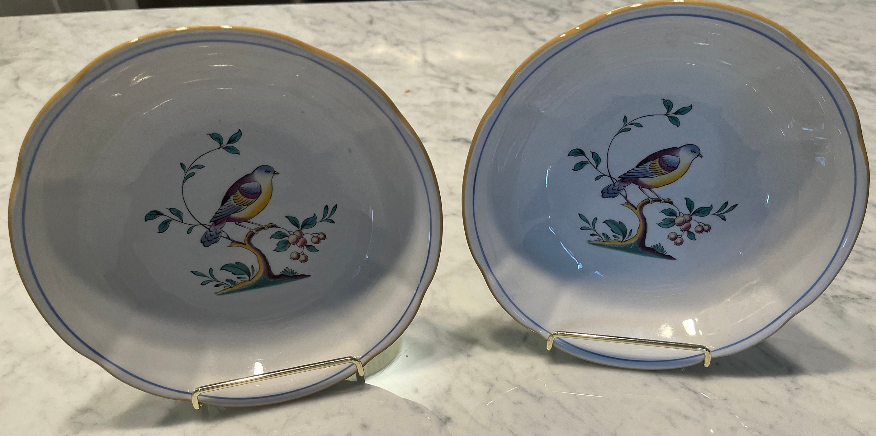 2 Queen's Bird by Spode 6 1/4" Cereal Bowls - Etsy