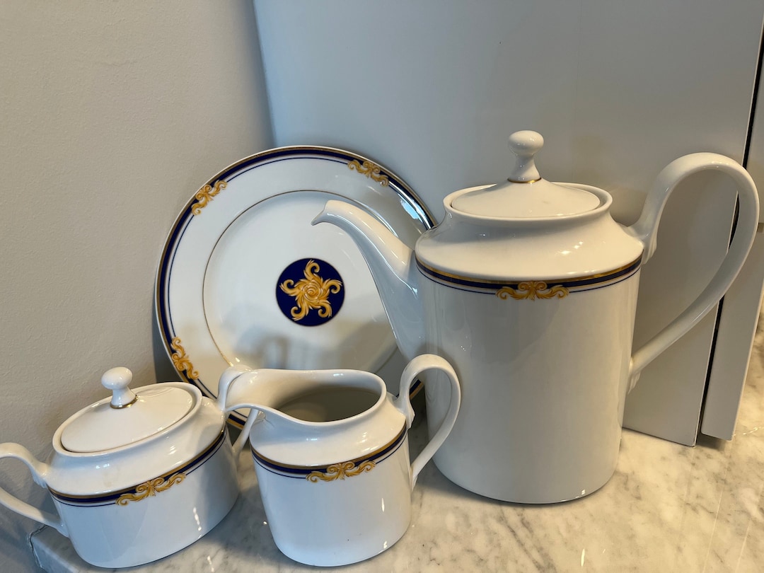 Rosenthal Renaissance Borgia Coffee Pot Set With Plate - Etsy