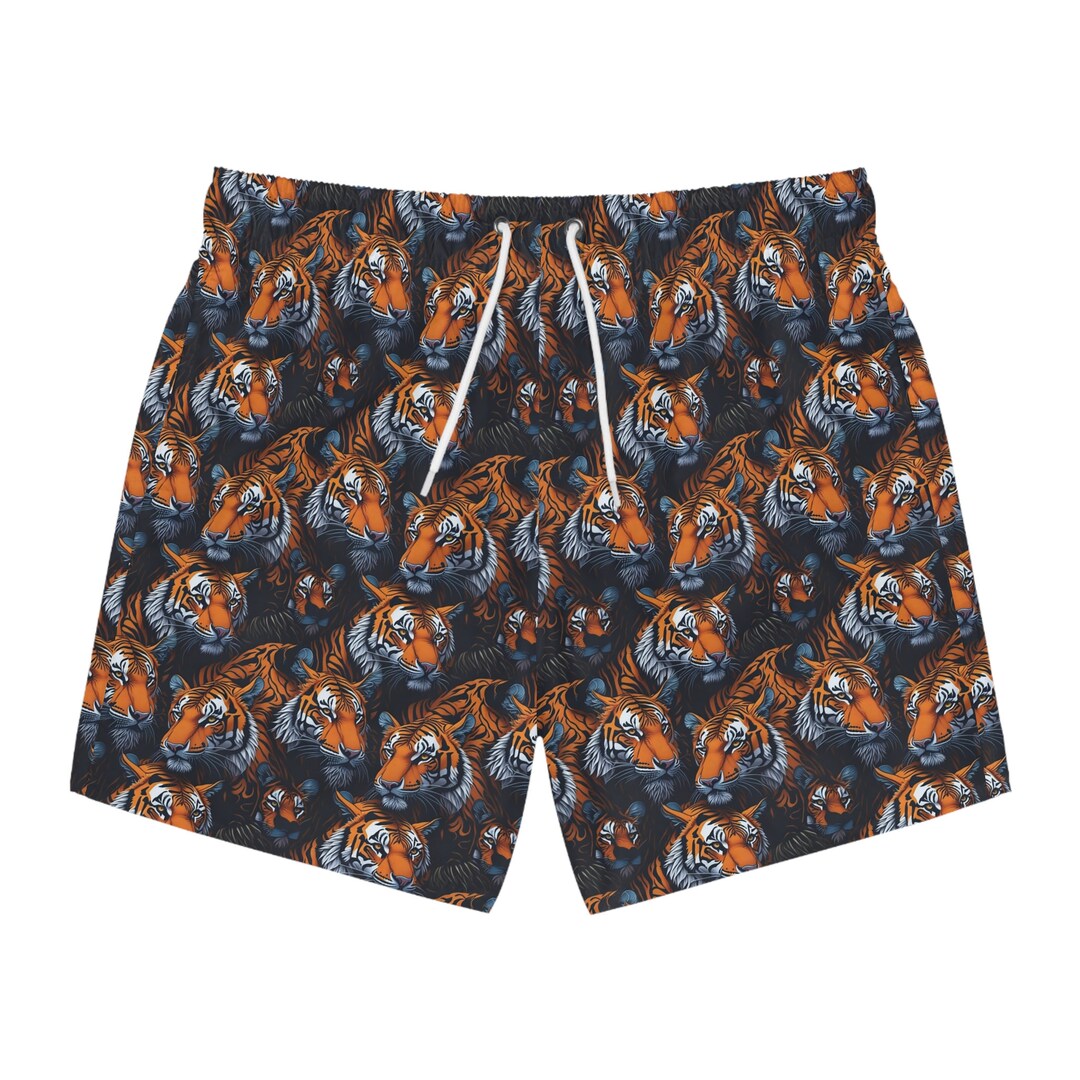 Tiger Swim Trunks - Etsy