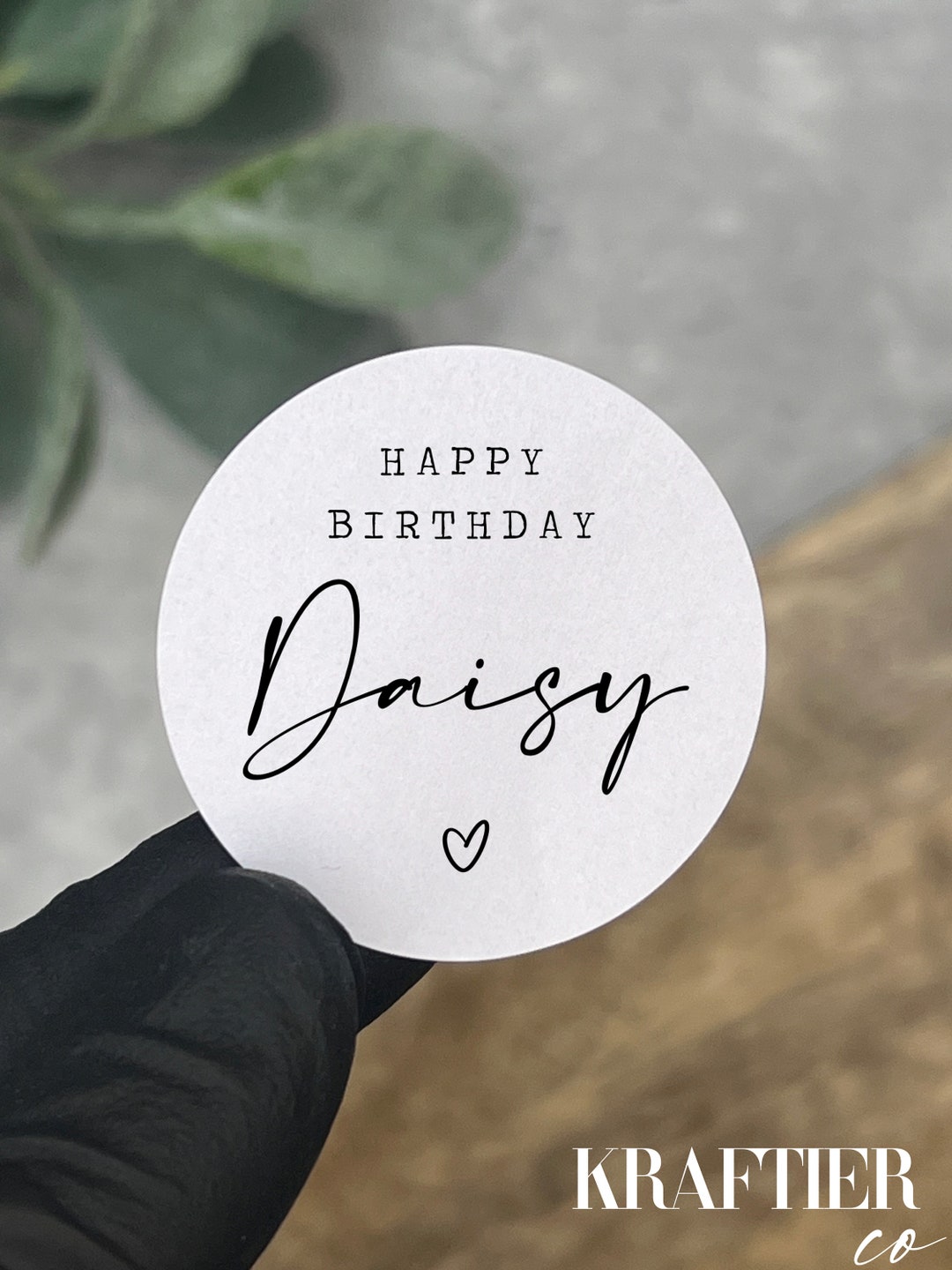 Custom Sticker Sheet Happy Birthday Stickers Personalised Birthday ...