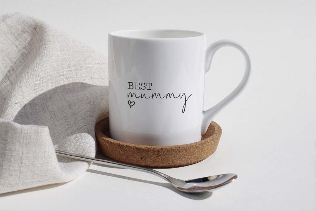 Personalised Bone China Cup Best Mummy Custom Mug Tea or Coffee Cup ...