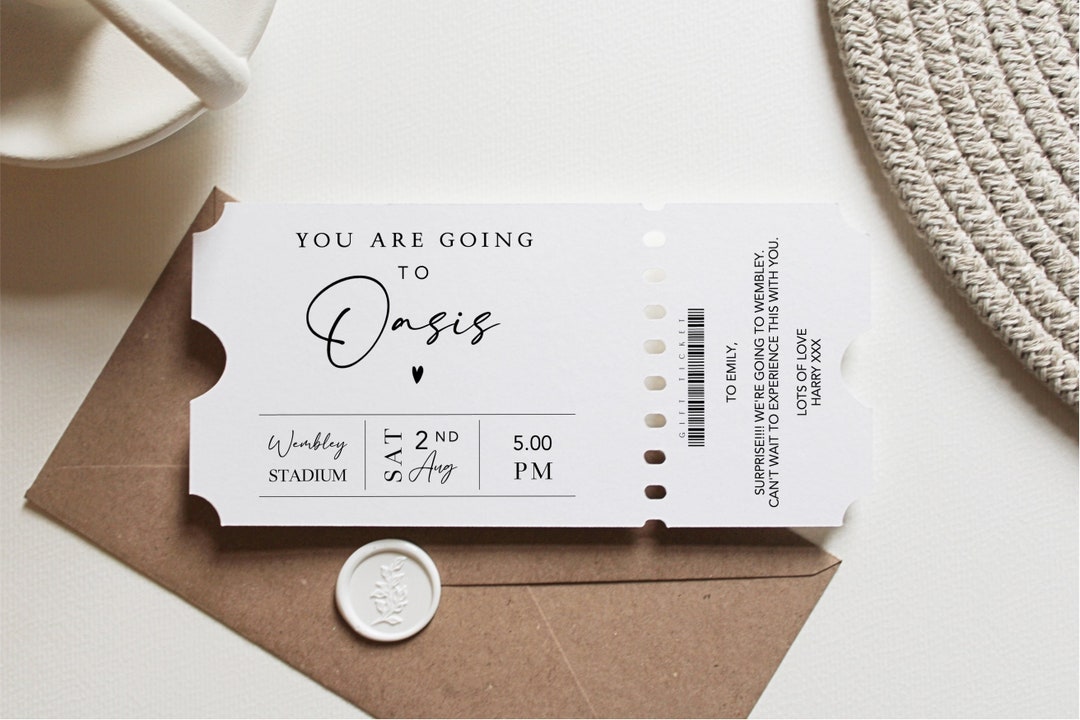 Gift Ticket | Voucher | Token | Surprise Trip | Travel | Surprise Gift ...