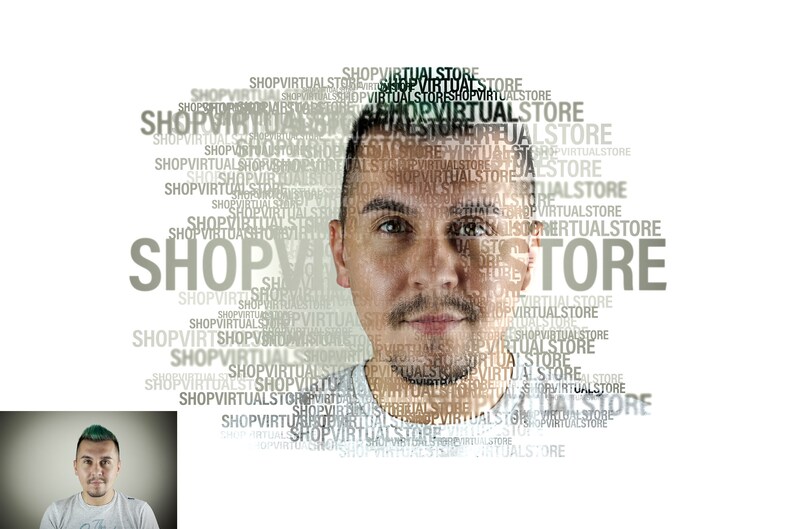 Text Masking Photo Effect PSD Transform Your Images With Creative ...