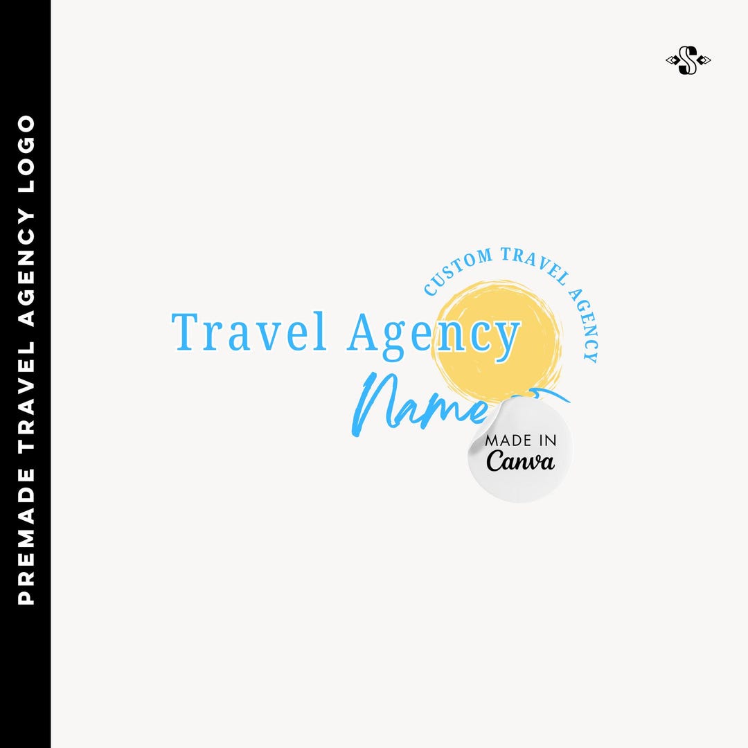 Travel Agent Logo Design Canva Customizable Travel Logos Travel Agency ...