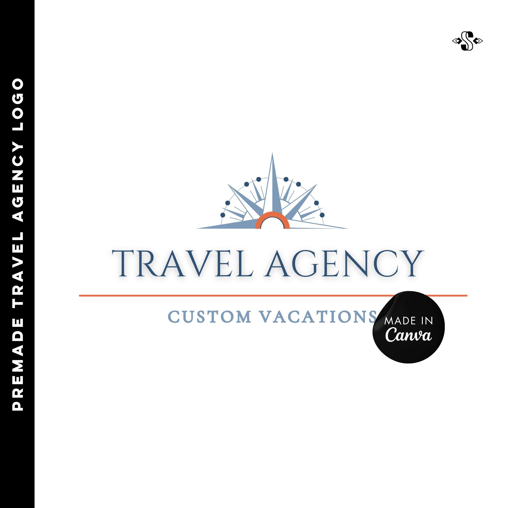 Travel Agent Logo Design Canva Customizable Travel Logos Travel Agency ...