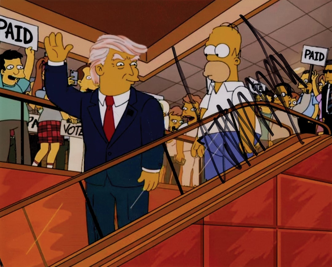 Digital Download Art, Pop Art, Donald Trump, Cartoon, Animation, Homer ...