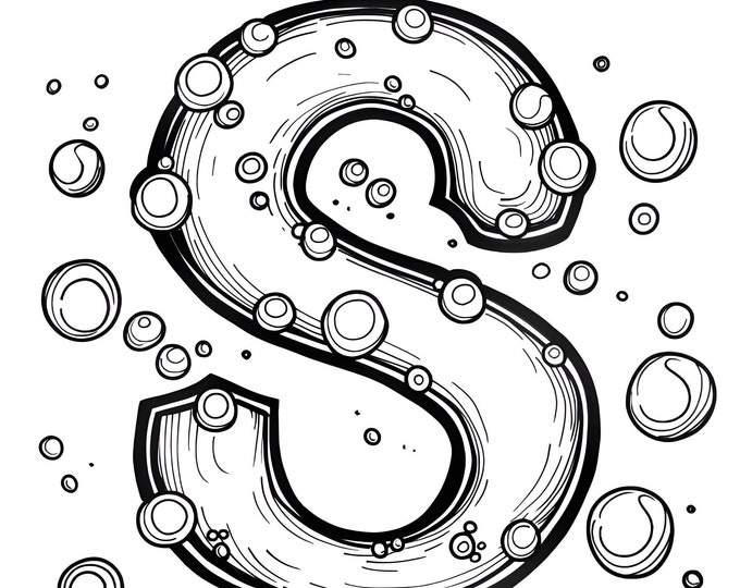 26 Page Alphabet Coloring Book | Fun Coloring Book | Digital Printable ...