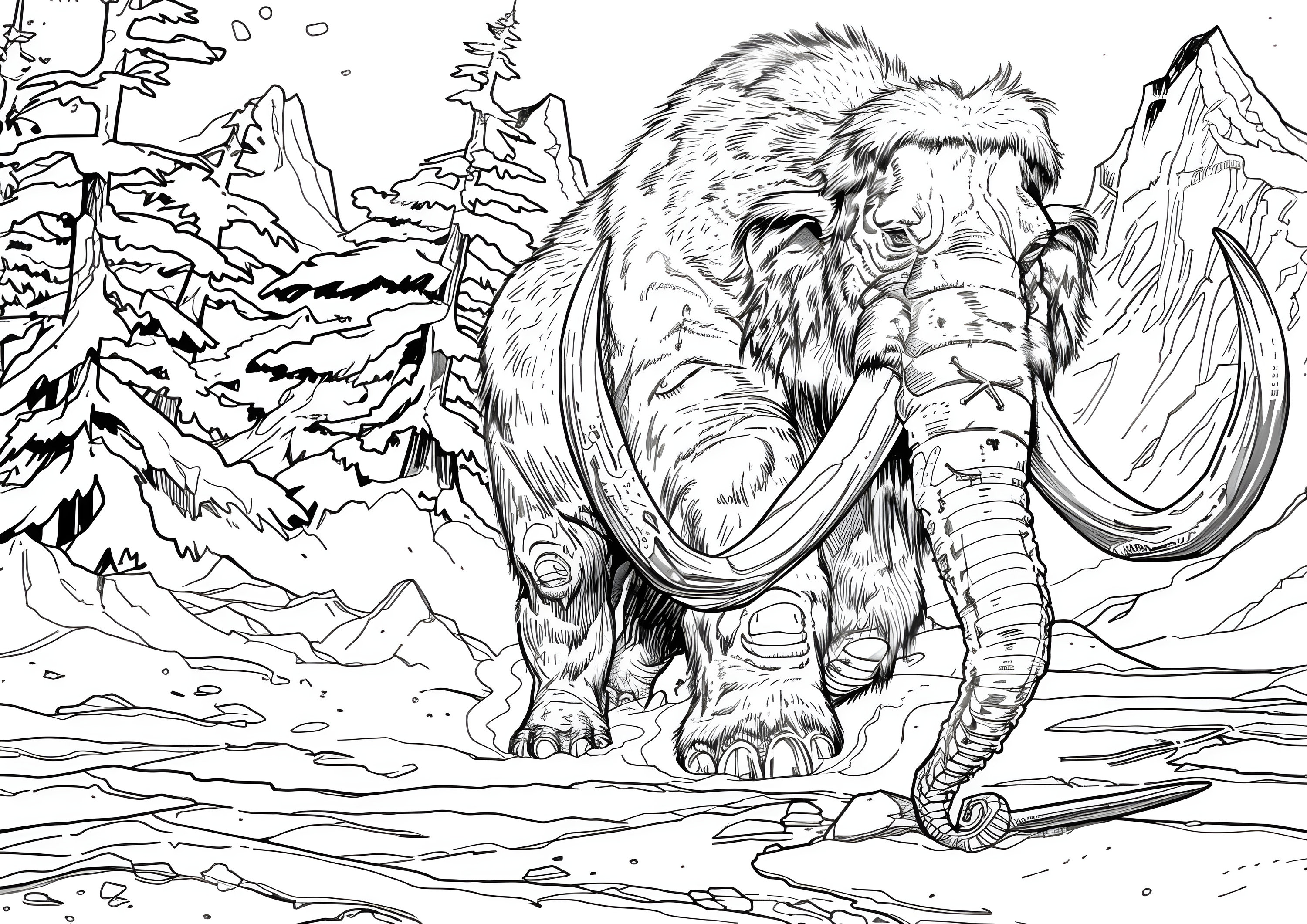 Titan Monsters Coloring Book Fun Coloring Pages for Kids Digital ...