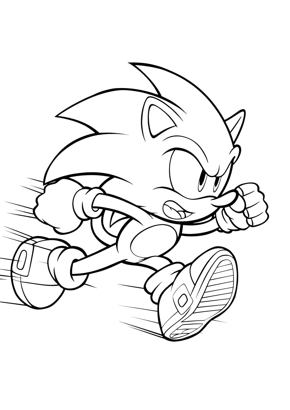 12 Page Sonic Coloring Book Fun Coloring Pages for Kids Digital ...