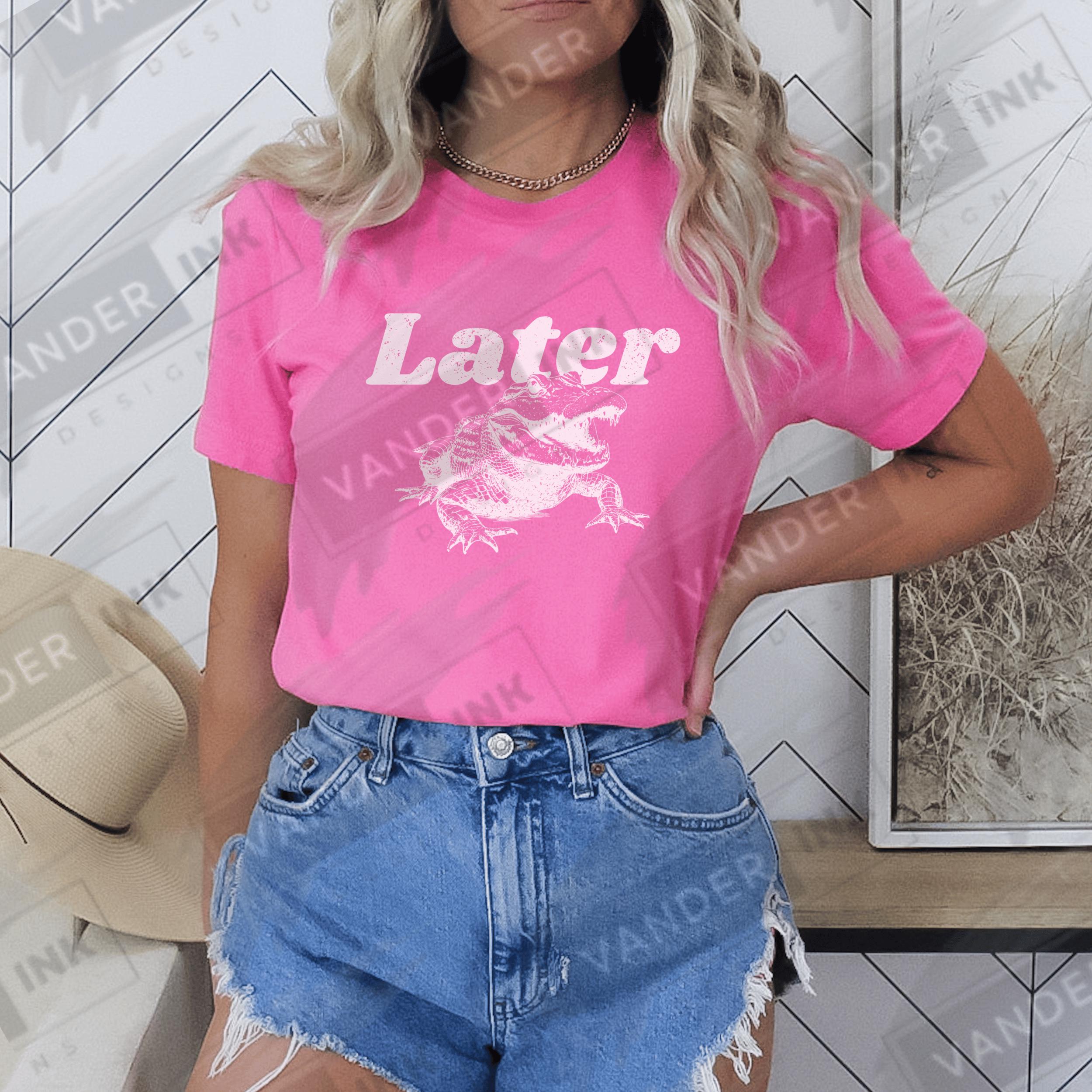 Later Gator PNG SVG Digital Download Funny Distressed Retro Alligator ...