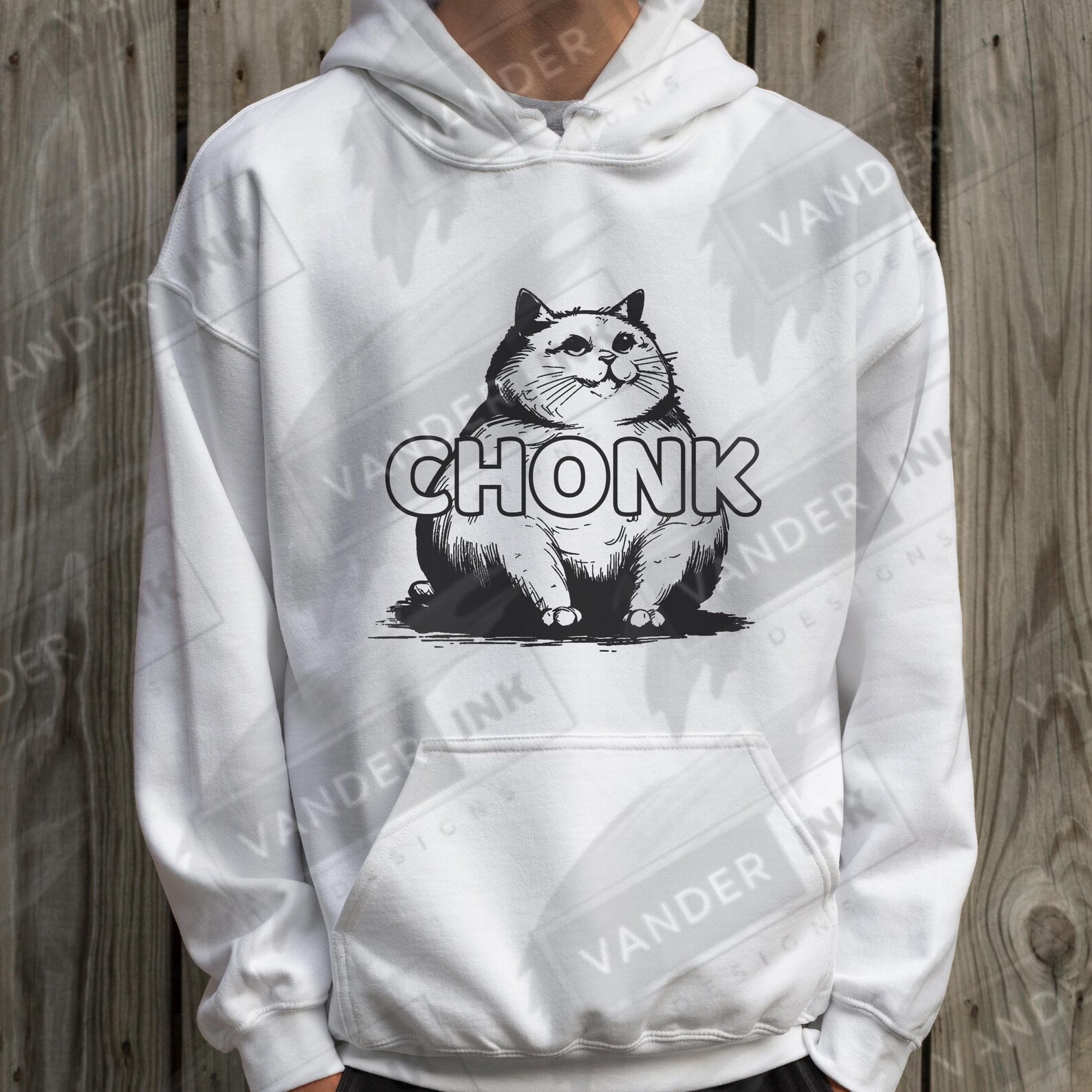 Chonk Cat SVG PNG Funny Big Fat Obese Aw Lawd He Comin Chonky Kitty ...