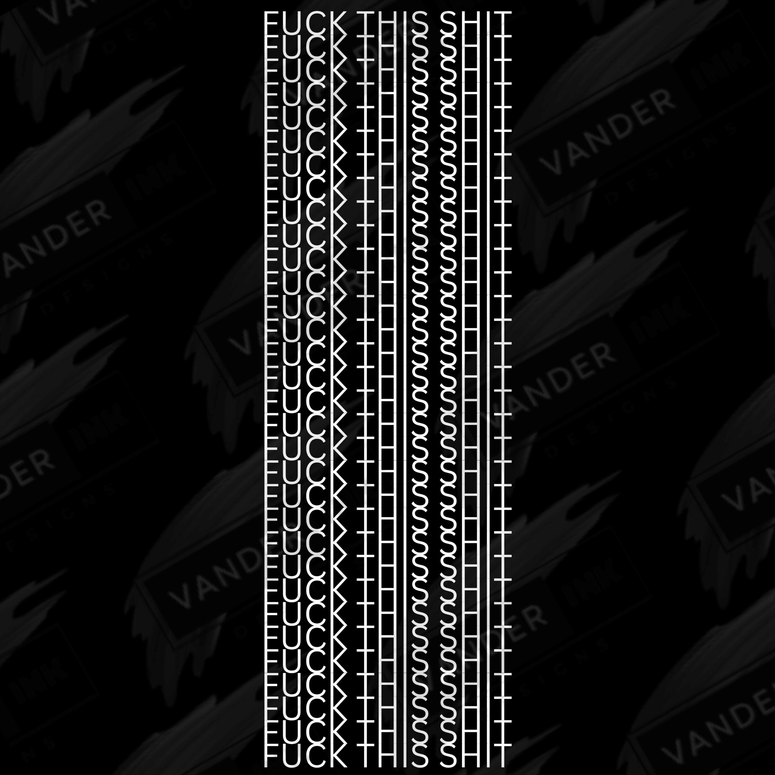 Fuck This Shit Tire Track SVG PNG Digital Download Hidden Secret ...