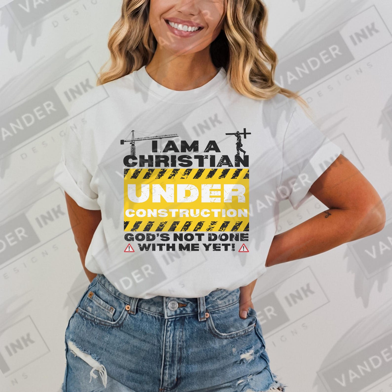 Christian Under Construction SVG PNG Digital Download Jesus Christ ...